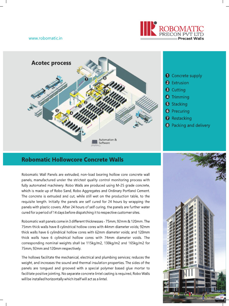 Robomatic Technical Sheet | PDF