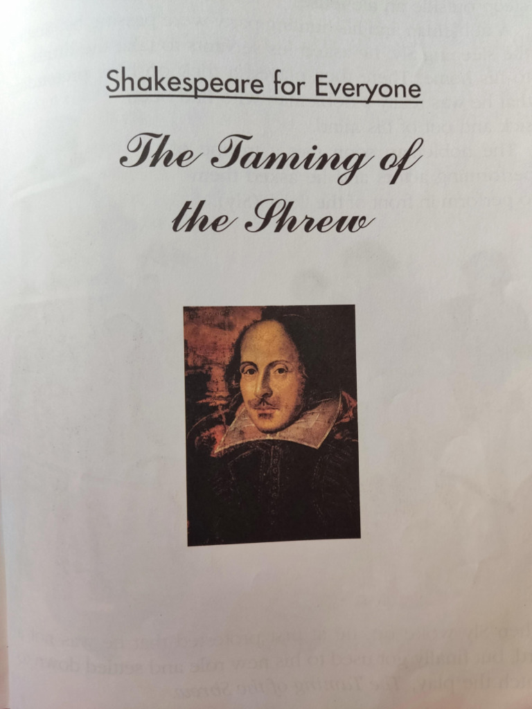 The Taming of The Shrew | PDF