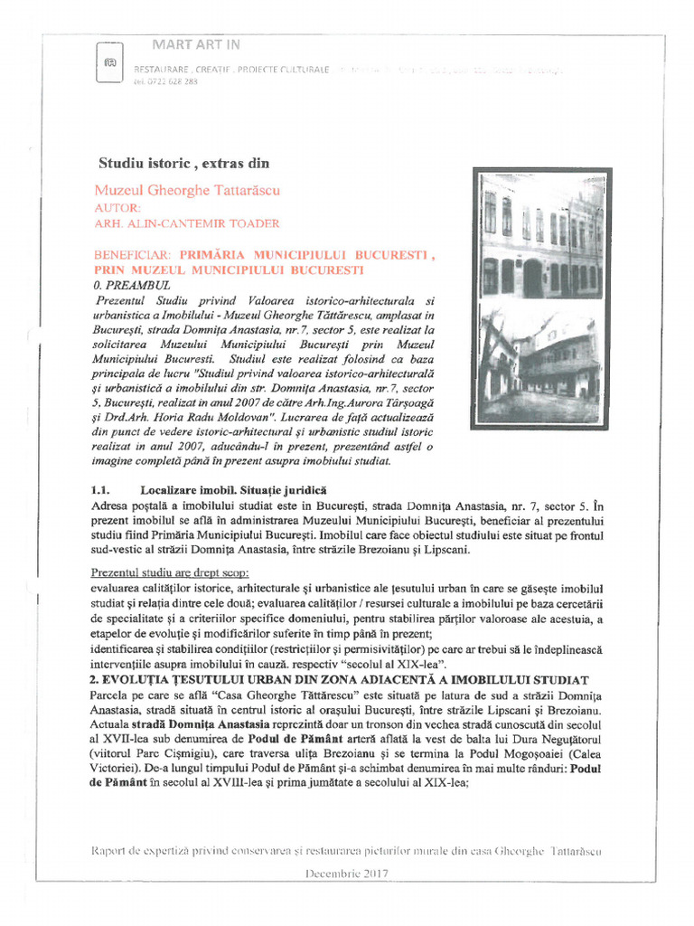 Studiu Istoric | PDF