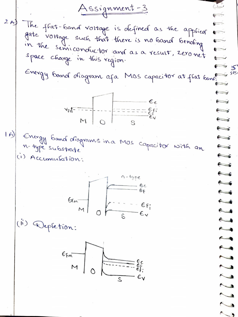 sdm assignment 3_4 | PDF | Mosfet | Field Effect Transistor