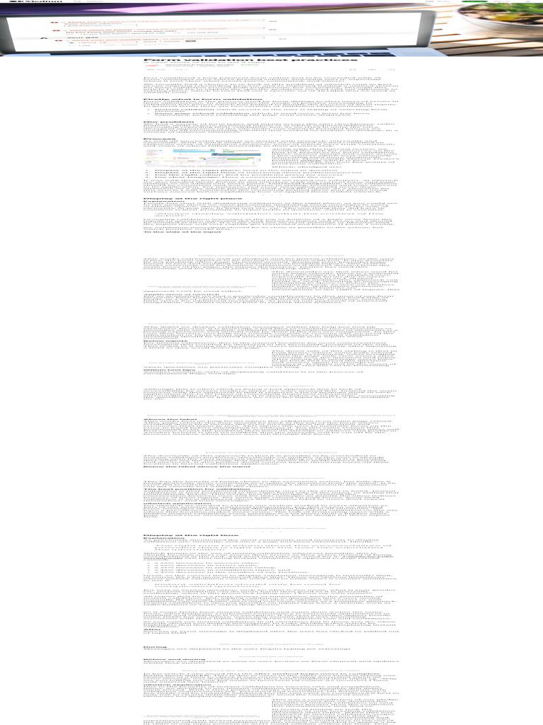 Form Validation Best Practices. A Case Study of How To Get It Right - by Shoreditch Design ...