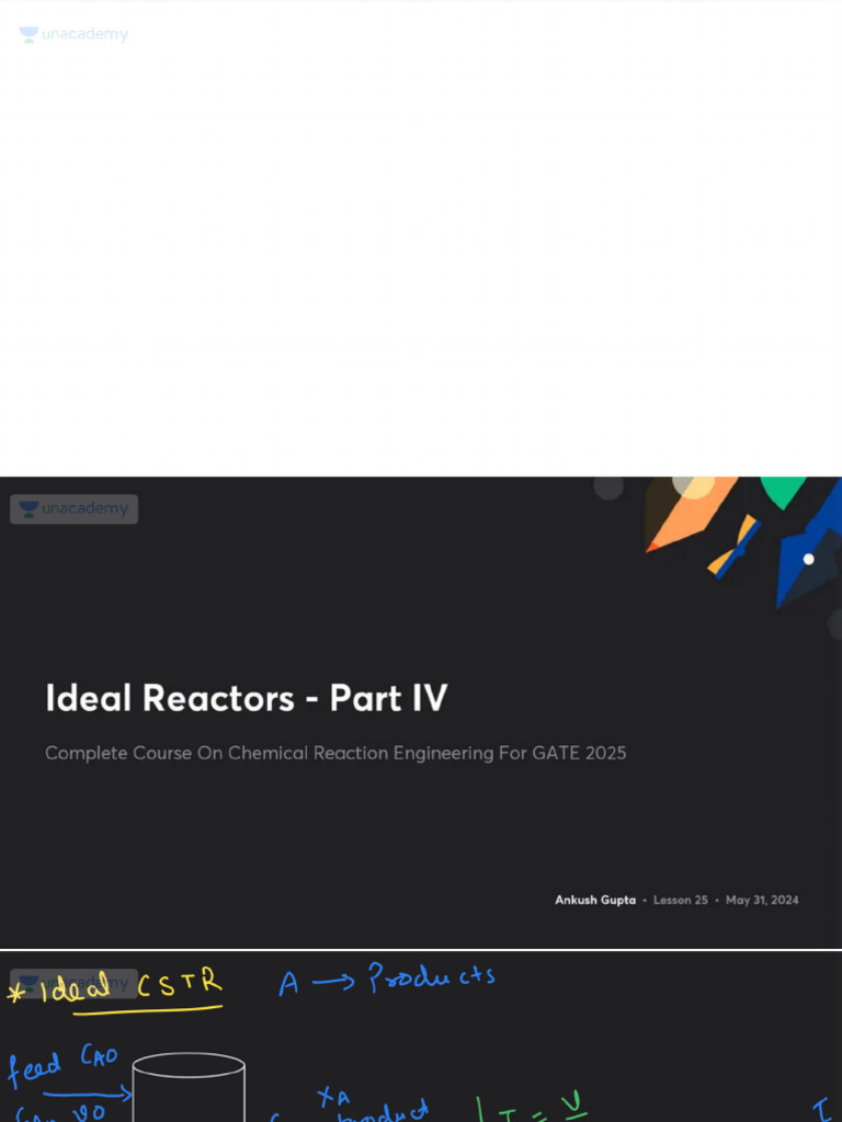 Ideal Reactors Part IV With Anno | PDF