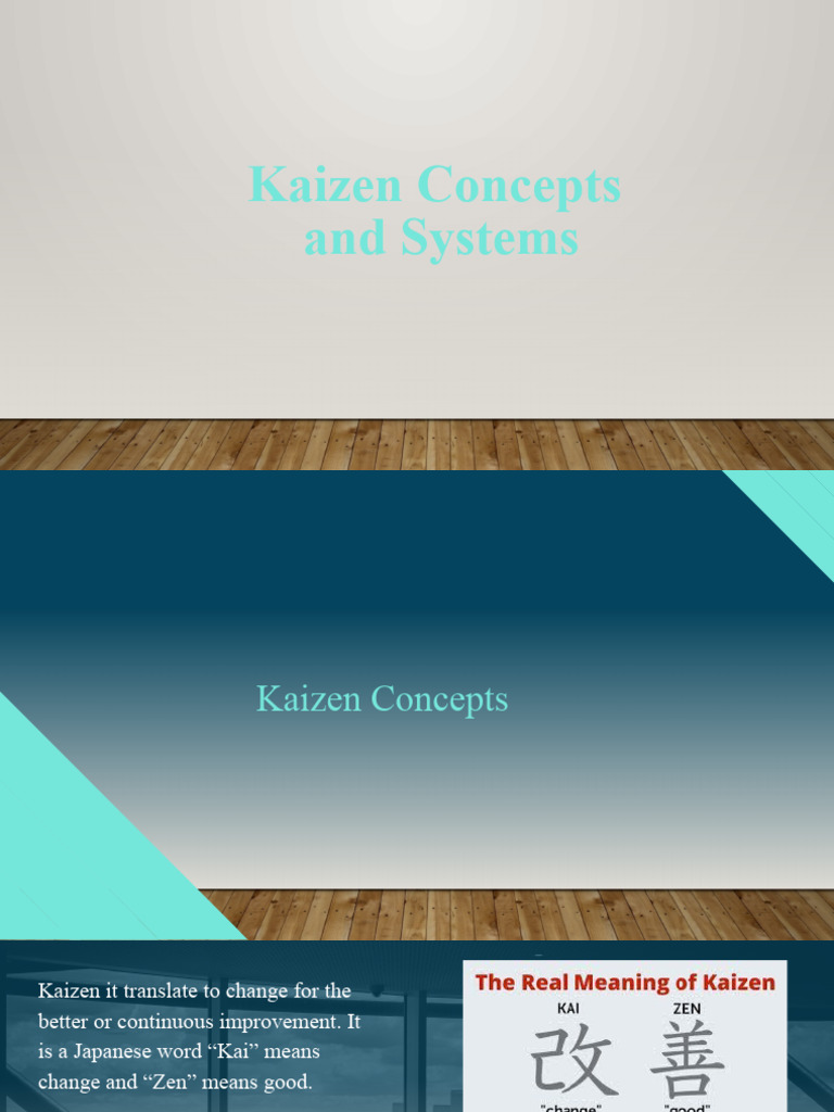 Kaizen Concepts in Quality Management | PDF | Quality Management ...