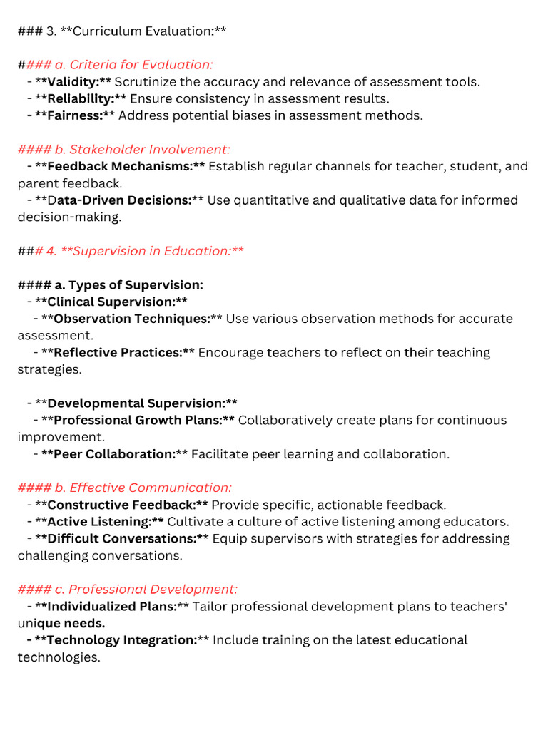 Curriculum Development Part 3 For Masters Major in English | PDF