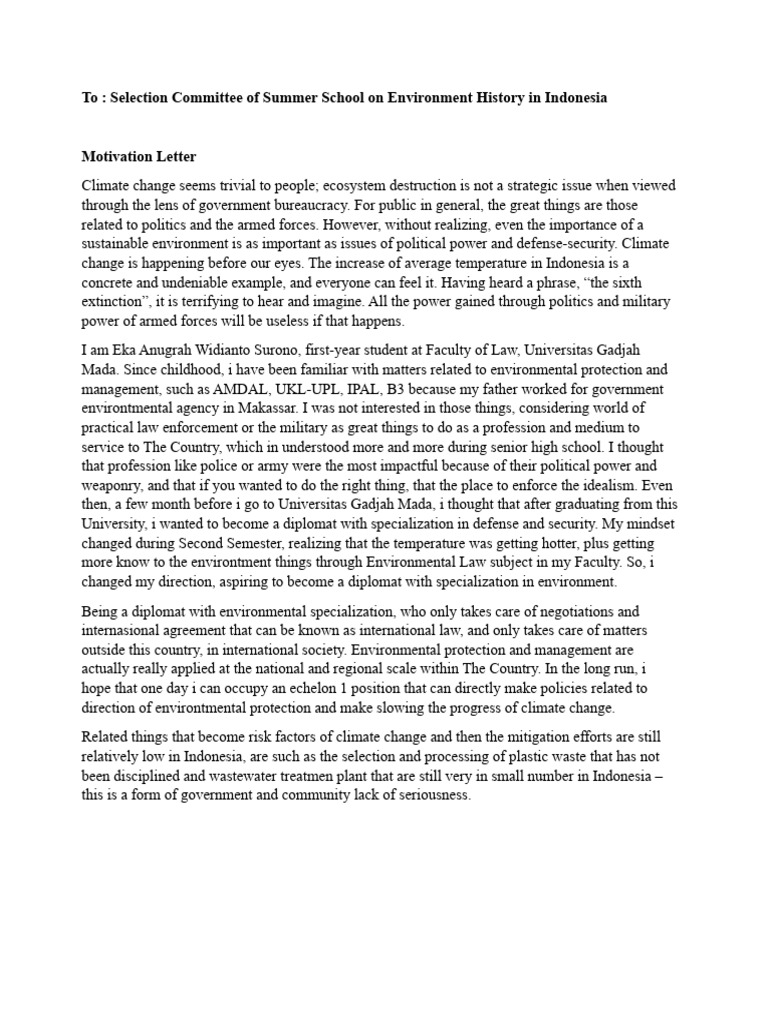 Motlet 1st Summer School On Environment History | PDF | Natural Environment | Climate Change