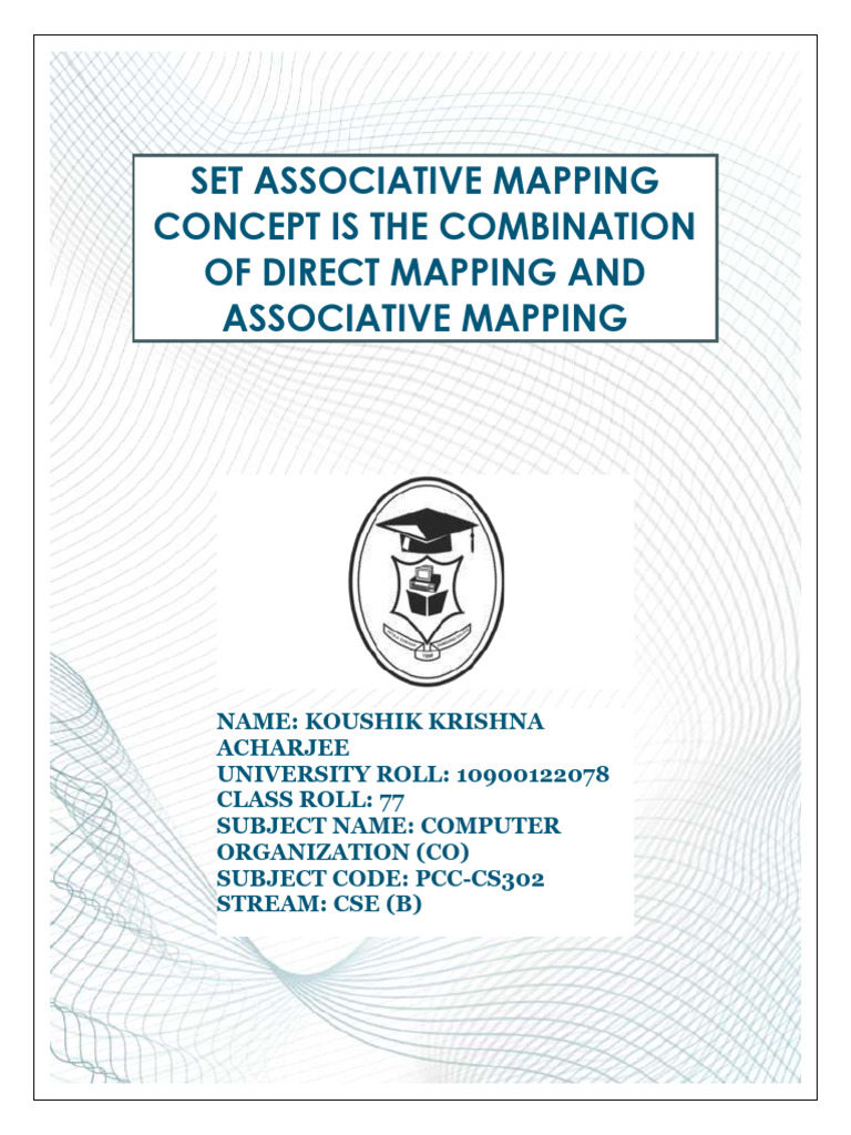 77_Koushik Krishna Acharjee | Download Free PDF | Cpu Cache | Computer Data