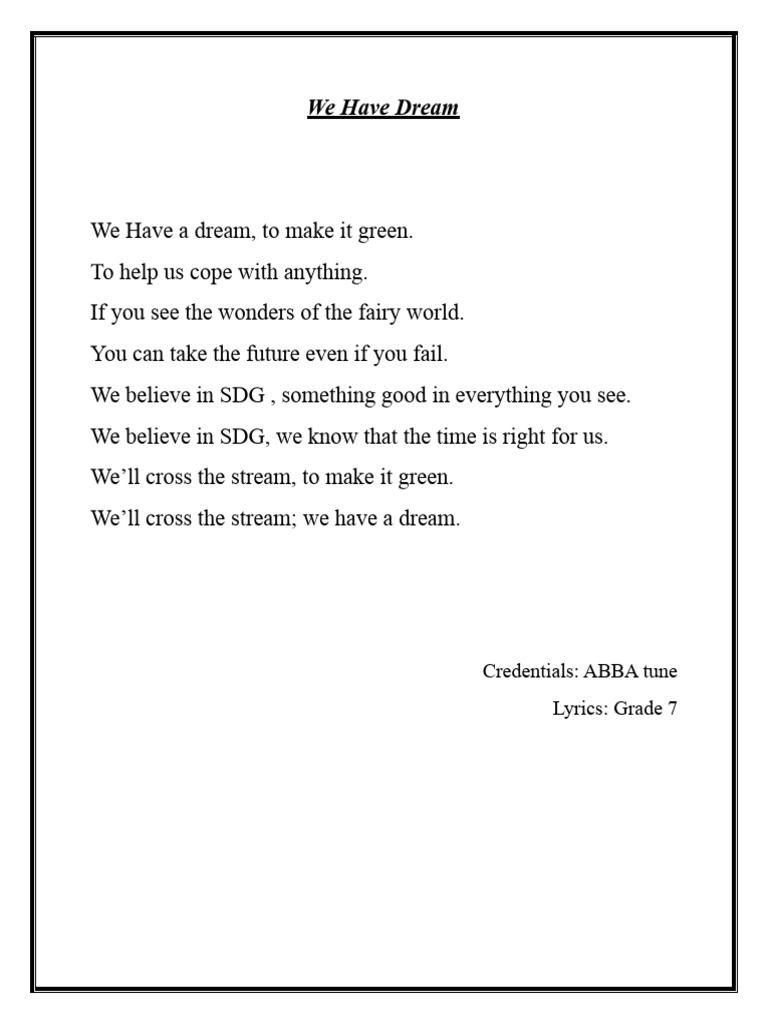 Assembly Song | PDF