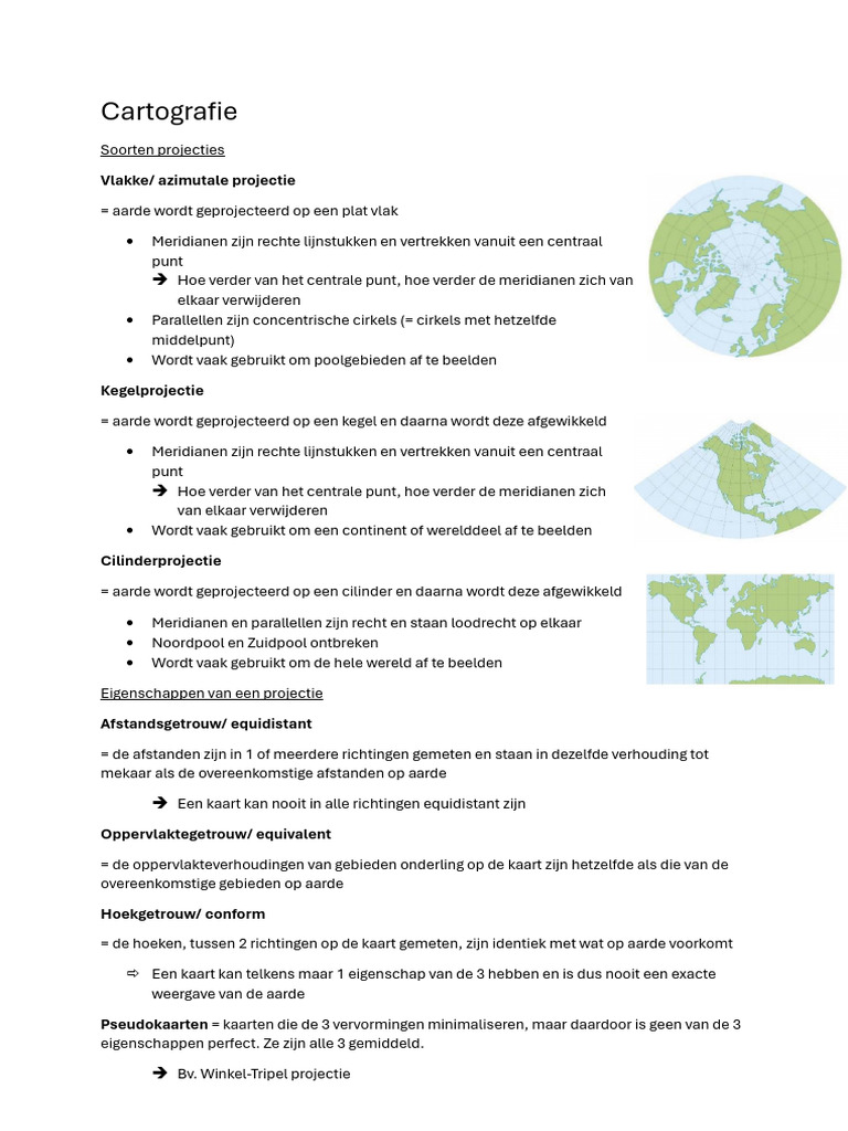 Aardrijkskunde Samenvatting Juni | PDF