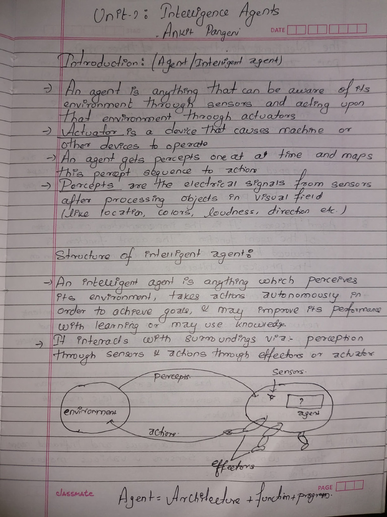 AI - Unit 1 | PDF | Science & Mathematics