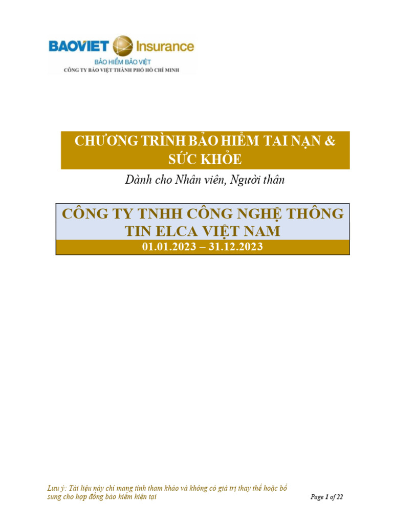 Healthcare Booklet 2023 | PDF