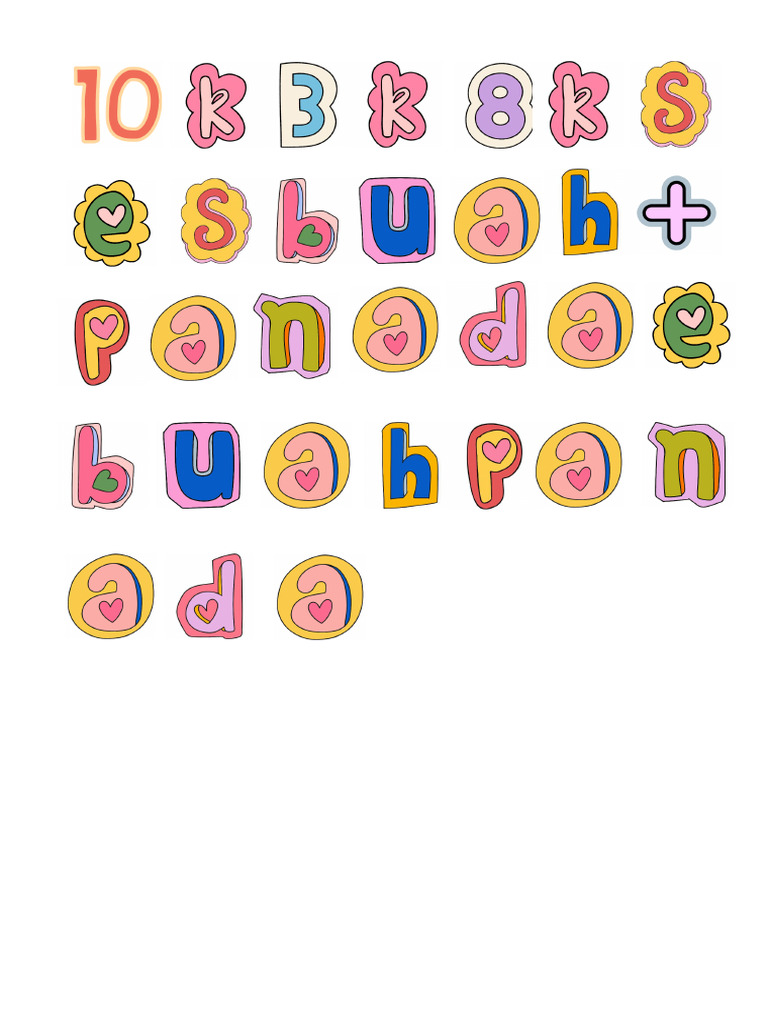 Alphabet Menu 2 | PDF