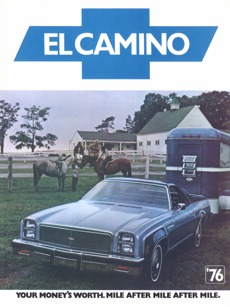 1976 Chevrolet El Camino | PDF