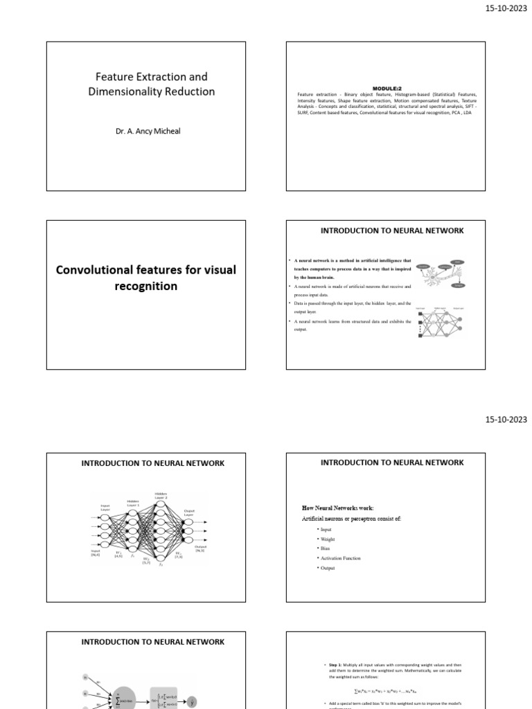 Unit 2 CNN | PDF | Artificial Neural Network | Cognitive Science