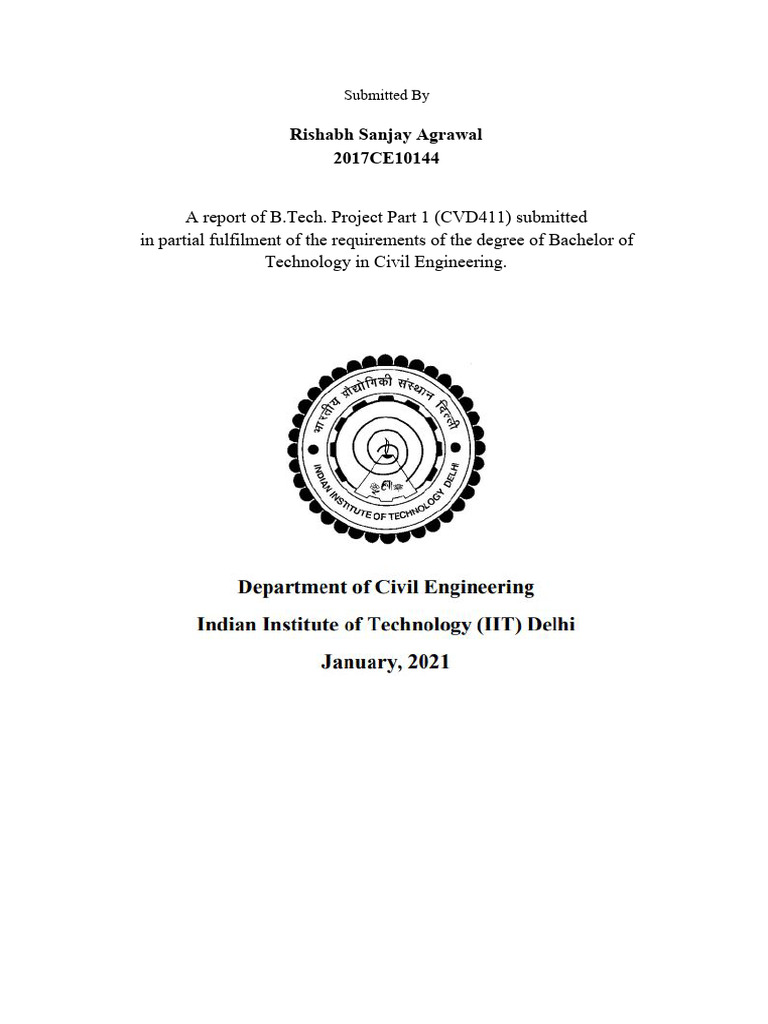 BTP Final Report 2017CE10144 | PDF | Statistical Classification ...