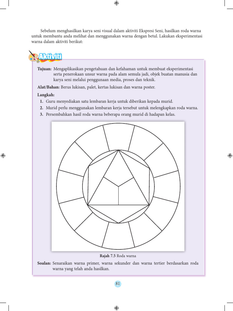 Latihan Roda Warna | PDF