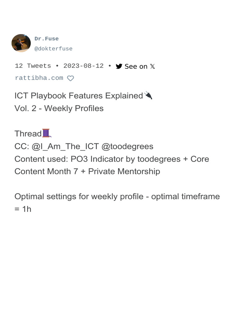 Ict - Playbook - Features - Explained? - Vol. - Thread - by - Dokterfuse - Aug 12, 23 - From ...