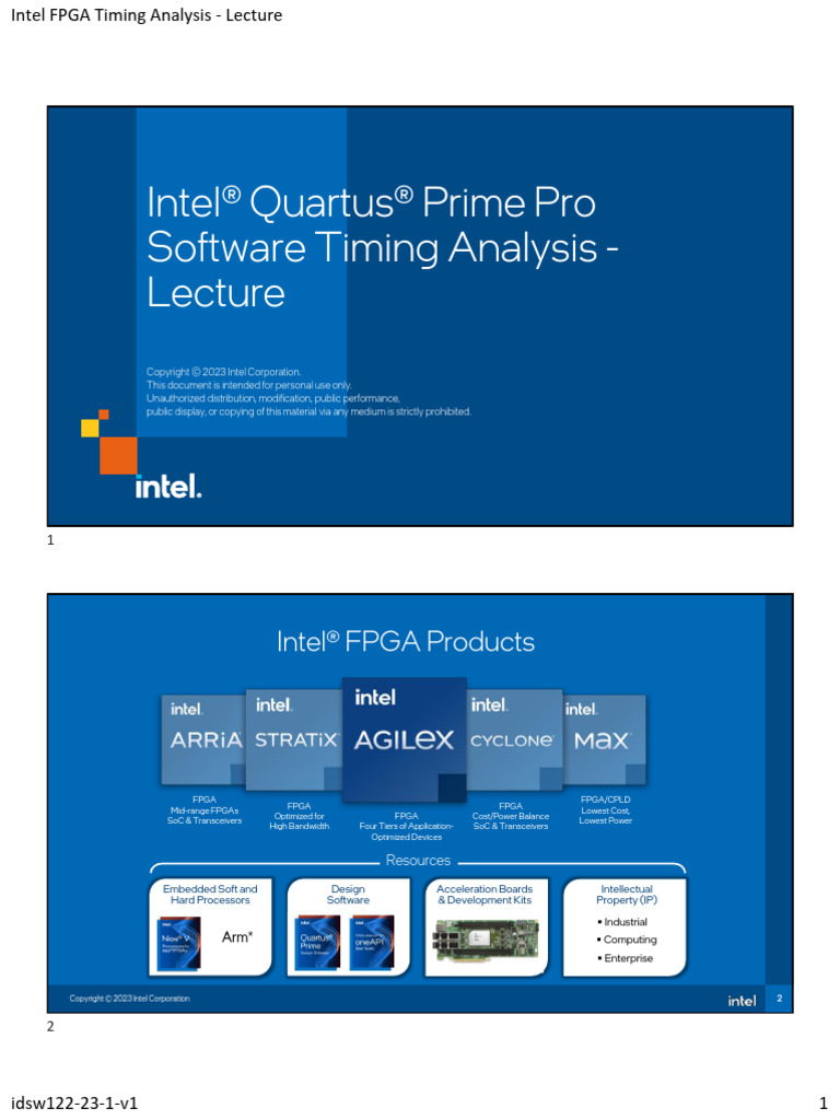 idsw122-23-1-v1 | Download Free PDF | Field Programmable Gate Array | Computer Science