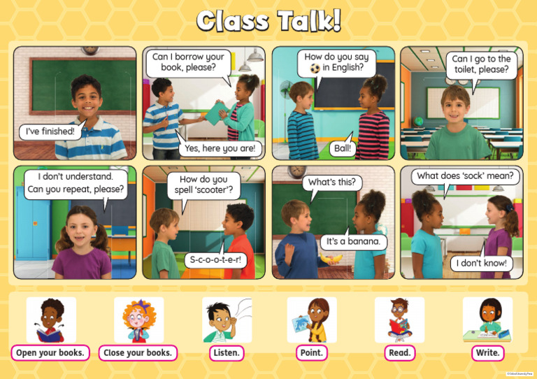 Essential Classroom Phrases for Students | PDF