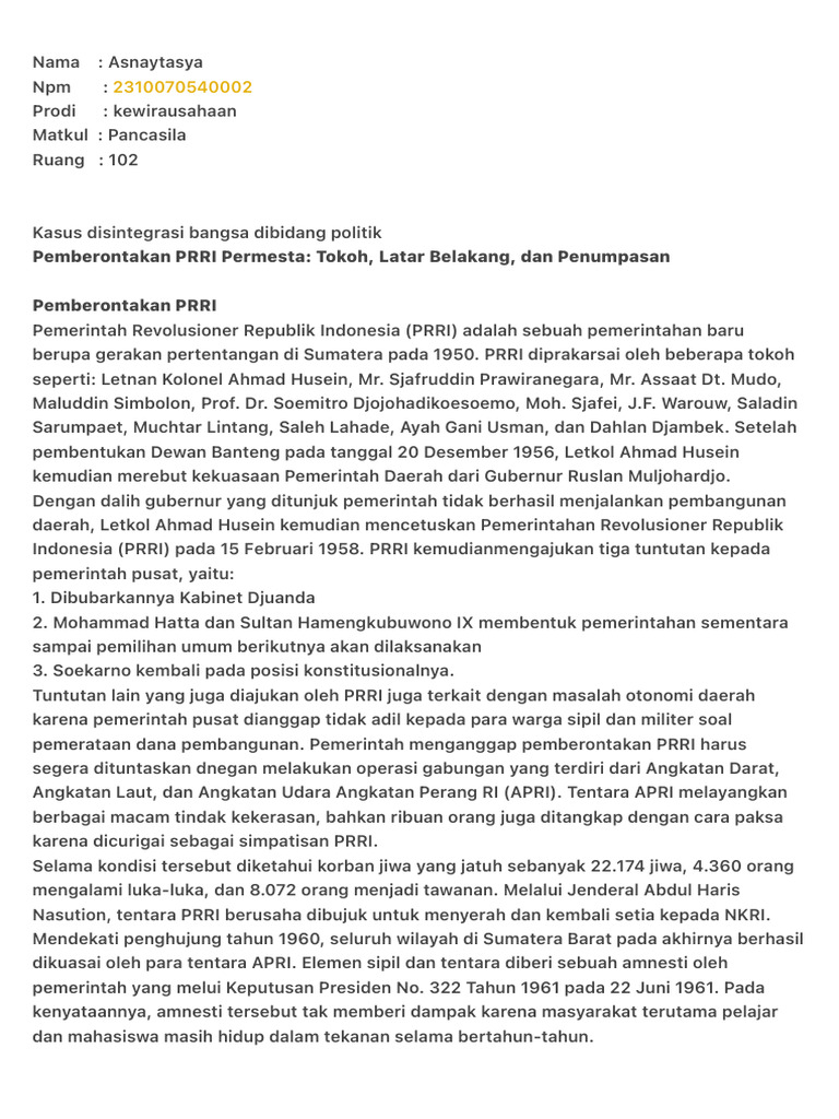 Esai Dox | PDF | Politik | Perjalanan