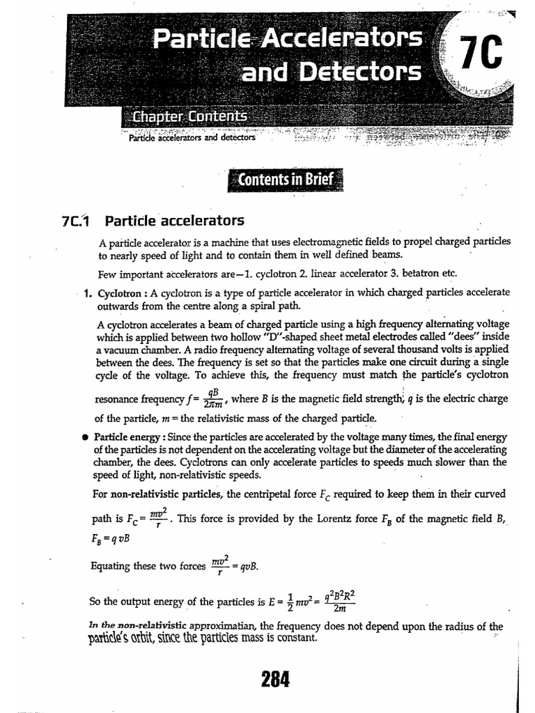 Practical Accelerator and Detector | PDF | Particle Accelerator | Electron
