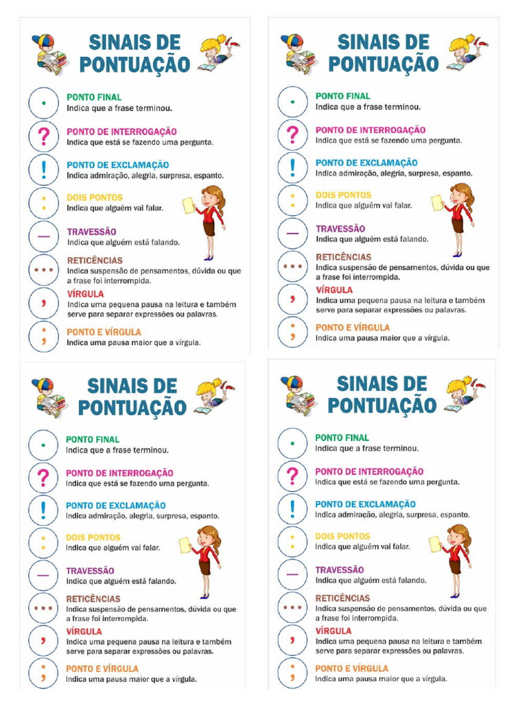 SINAIS DE PONTUAÇÃO | PDF