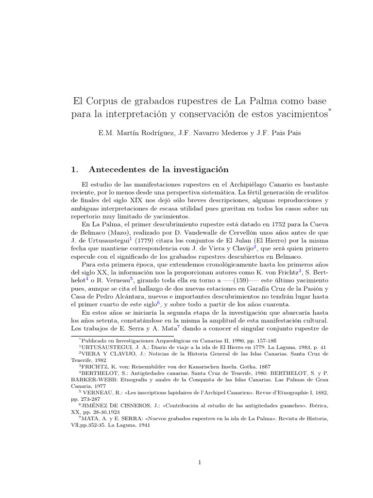 Corpus LP IAC2-90 | PDF | Islas Canarias | Erosión