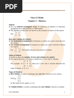 Matrix Notes BTech 1st Year | PDF | Matrix (Mathematics) | Functions ...