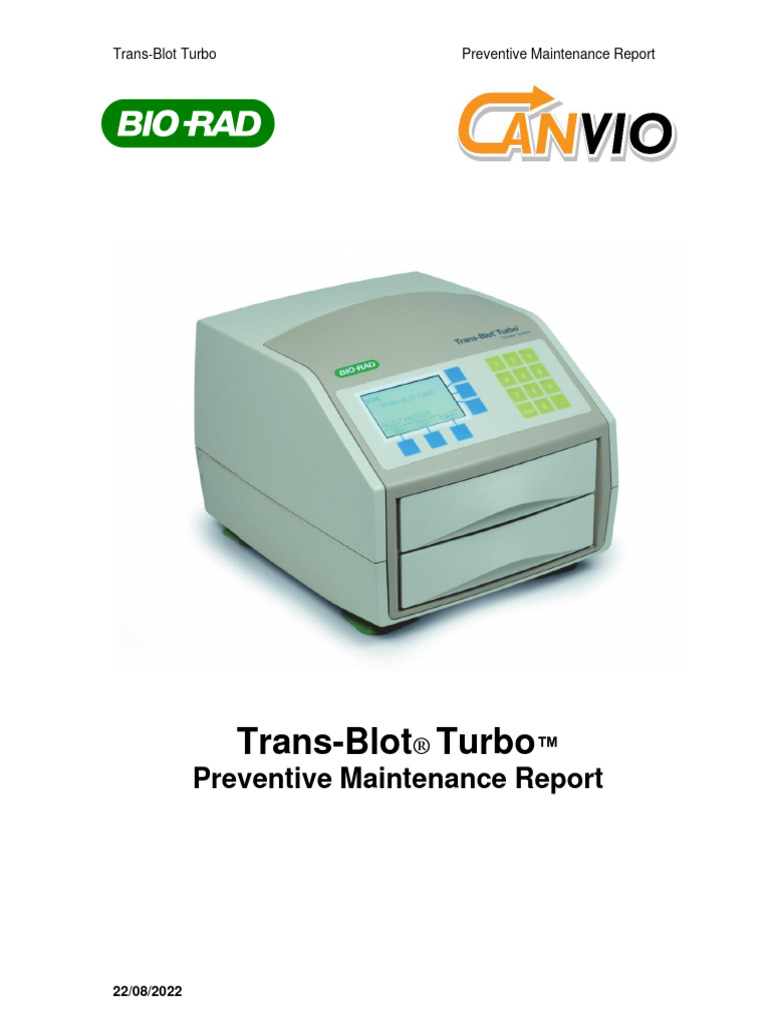 Trans Blot Turbo - 690BR1795 | PDF | Electricity | Electrical Engineering