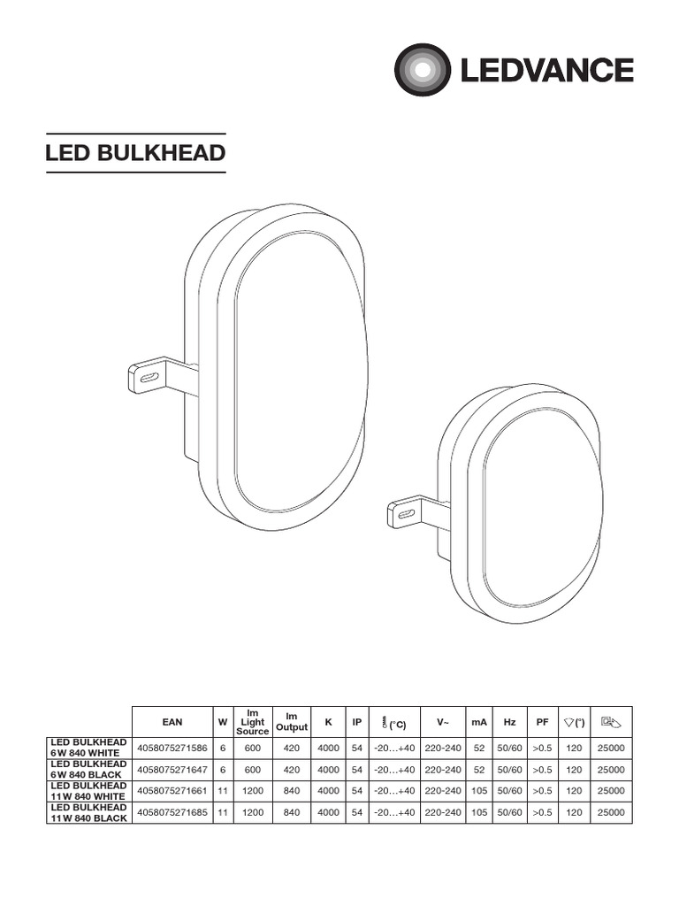 Asset-6125773 Led Bulkhead | PDF