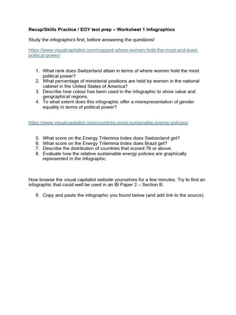 Infographics Recap | PDF