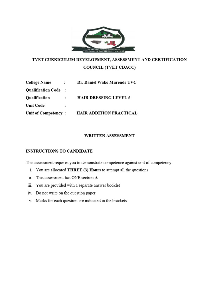 hair addition level 6 | PDF