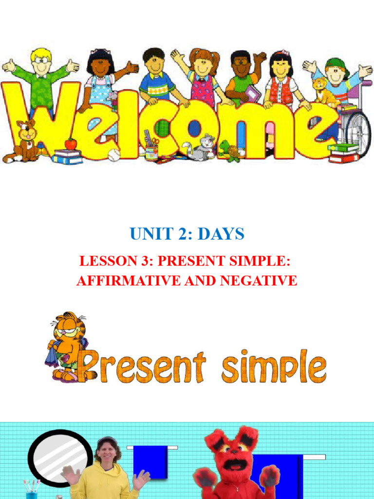 Unit 2 - Lesson 3 - Present Simple FP6 | Download Free PDF | Grammar ...