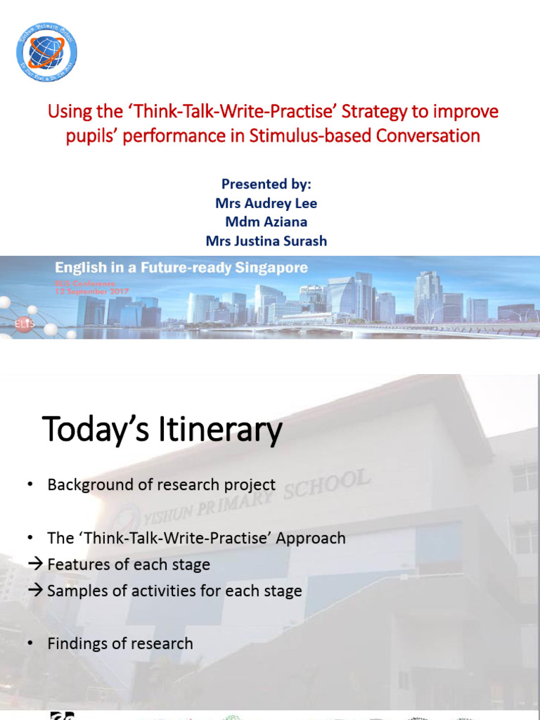 Think Talk Write Lesson Plan | PDF | Lesson Plan | Teachers