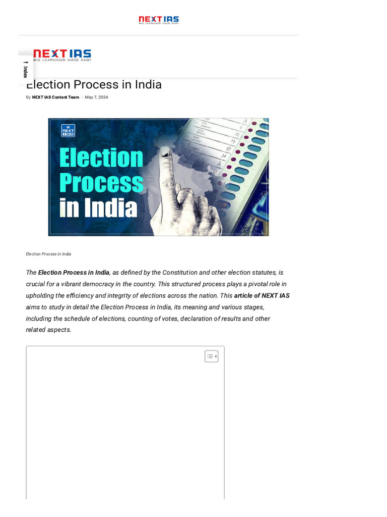 General Election | PDF | Elections | Voting