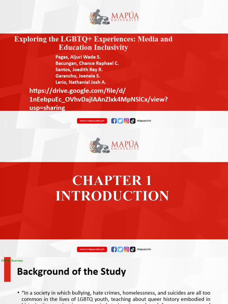 Group6 Hs101 Qa Video Presentation | PDF | Lgbt | LGBTQIA+ Studies