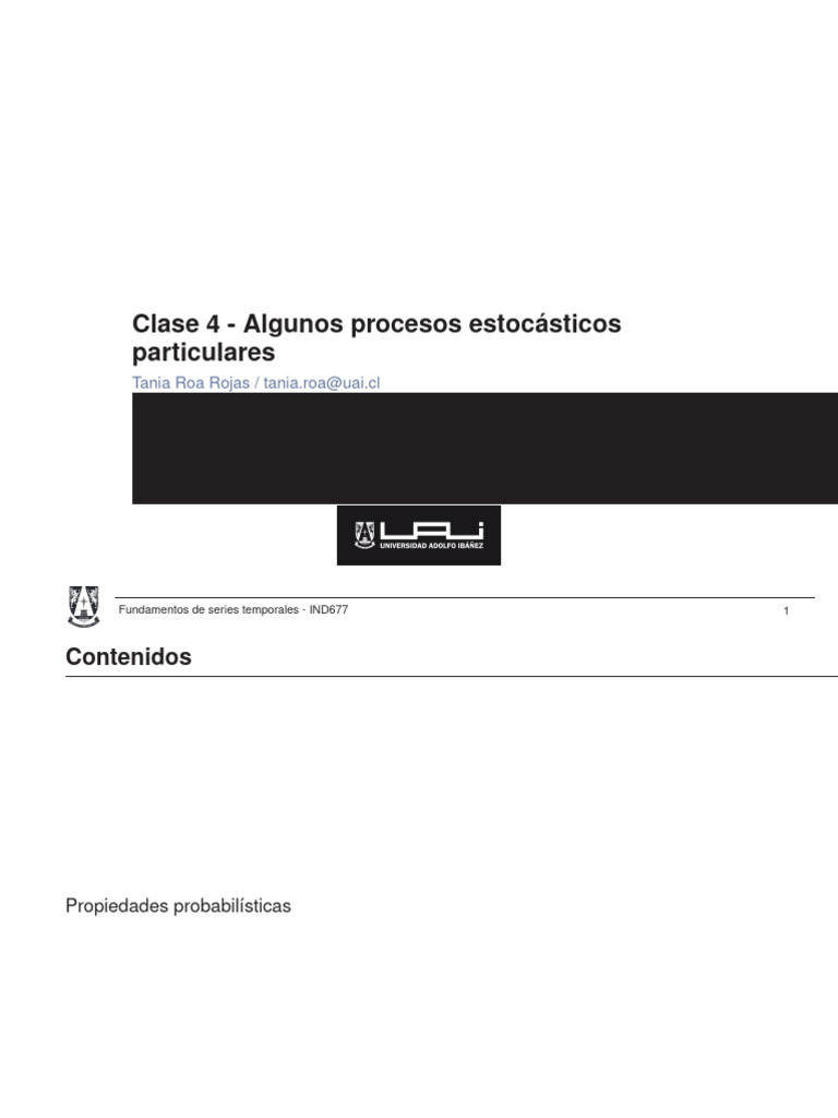 Clase4 IND677 2024 | PDF