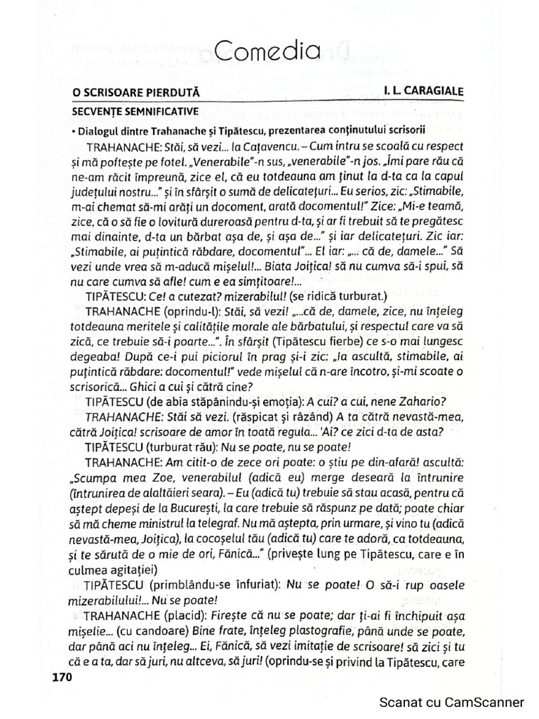 Comedia. (Eseul Scurt) | PDF