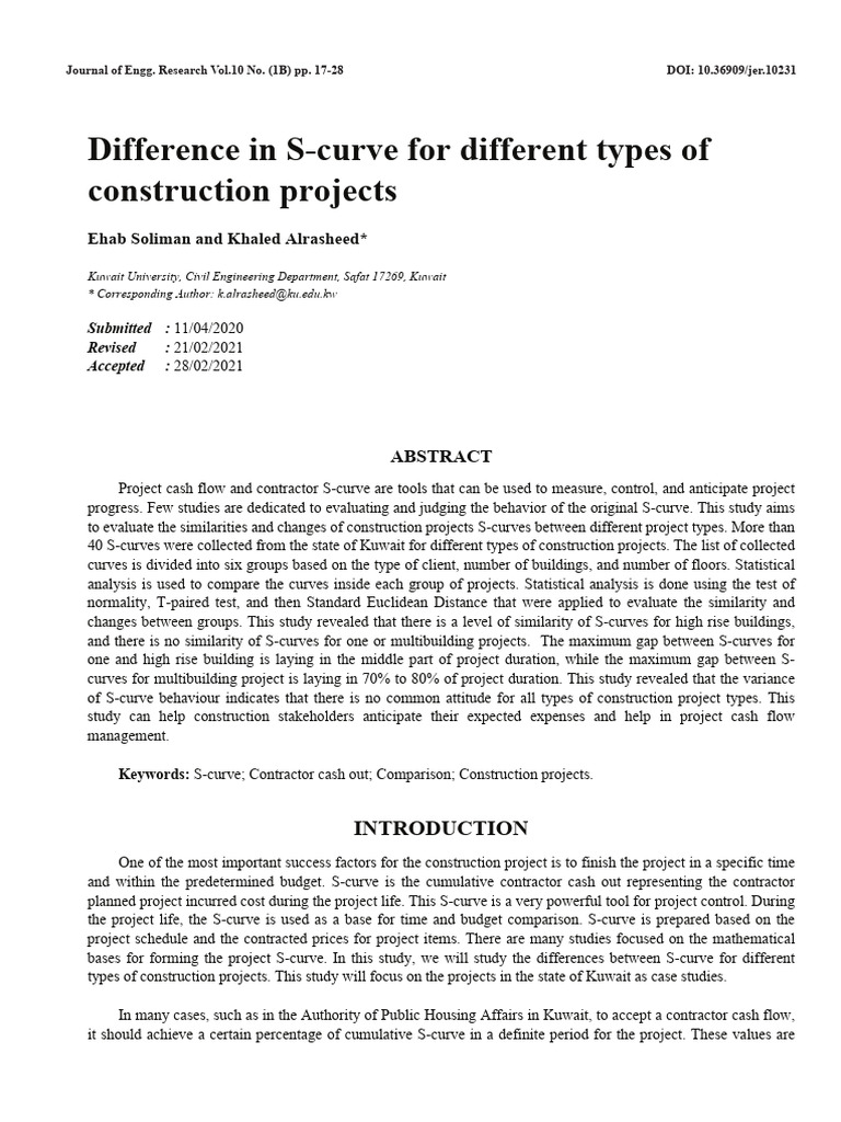 Difference In S Curve Download Free PDF Statistical Significance