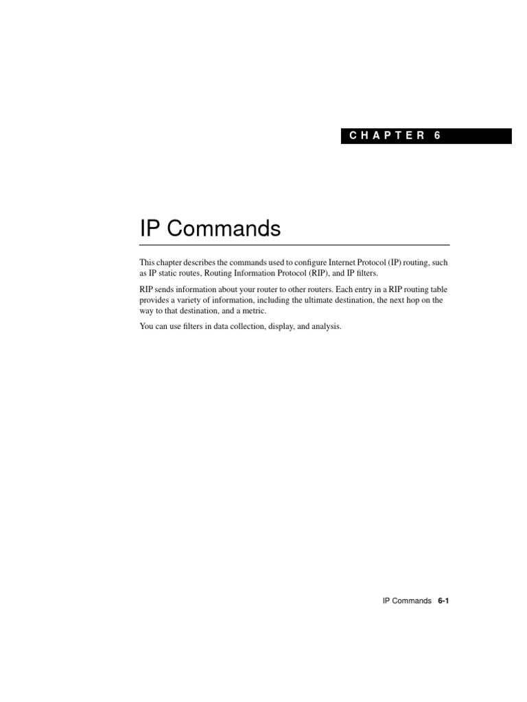 Cisco Router 760-IP Commands | PDF | Ip Address | Port (Computer Networking)
