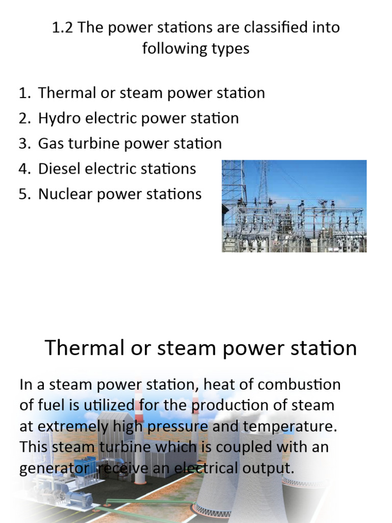 Power Chapter 1.2 | PDF | Nuclear Power | Power Station