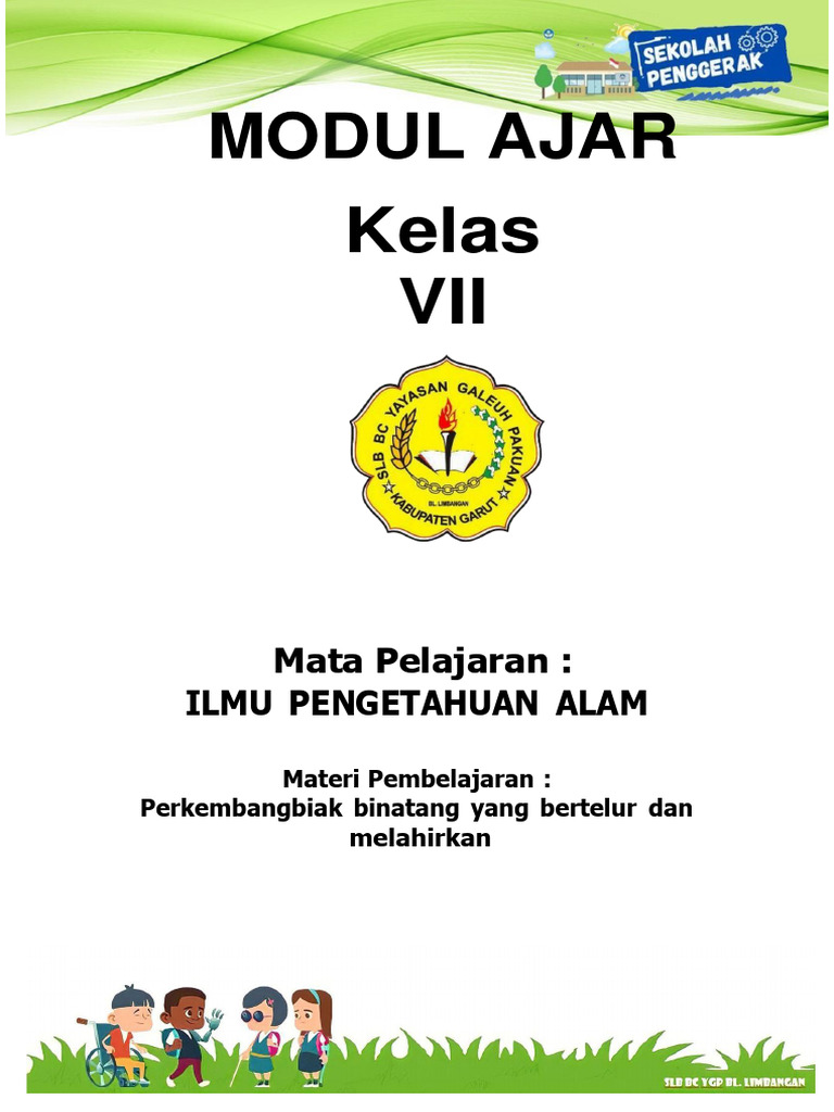 Modul Ajar Ipa SLB | PDF | Pengembangan Diri | Kesehatan Holistik