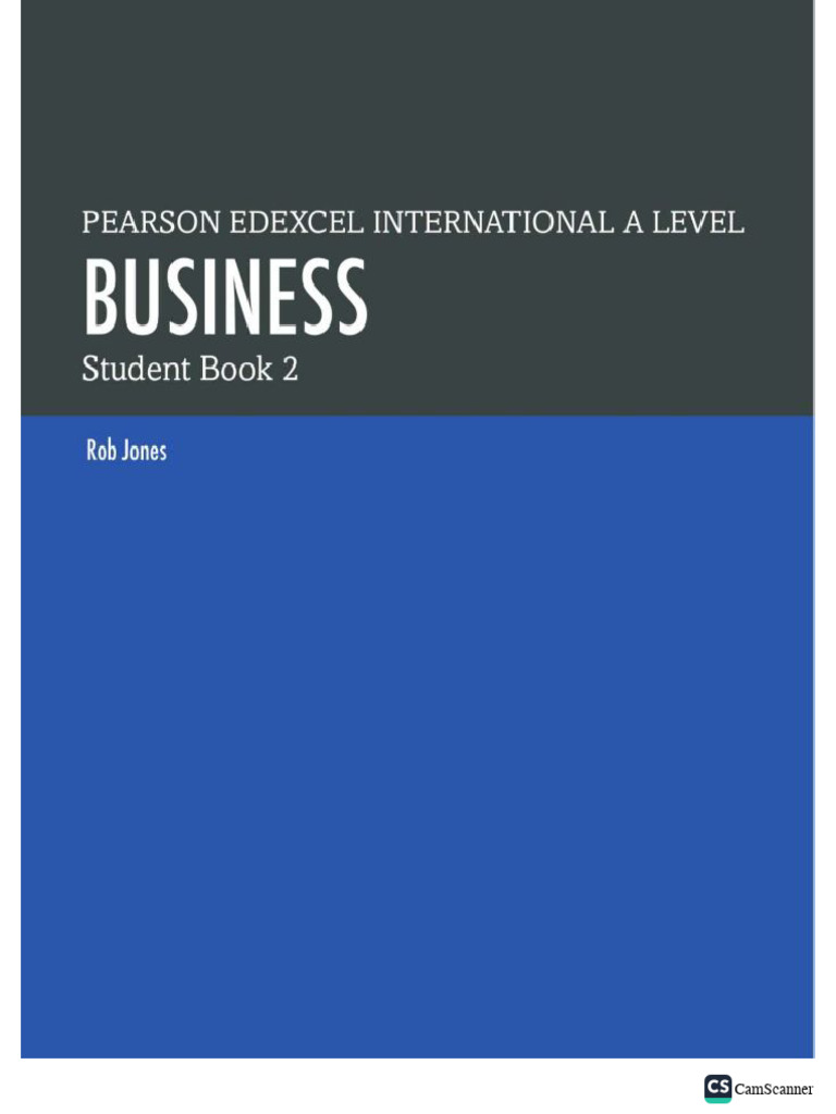 A Level Business Student Book 2 | PDF