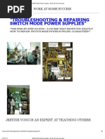 SMPS Troubleshooting Guide: 6 Steps | PDF | Power Supply | Electronic ...