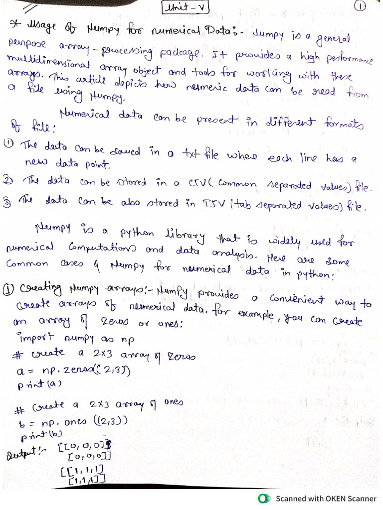 Python 5th Unit | PDF