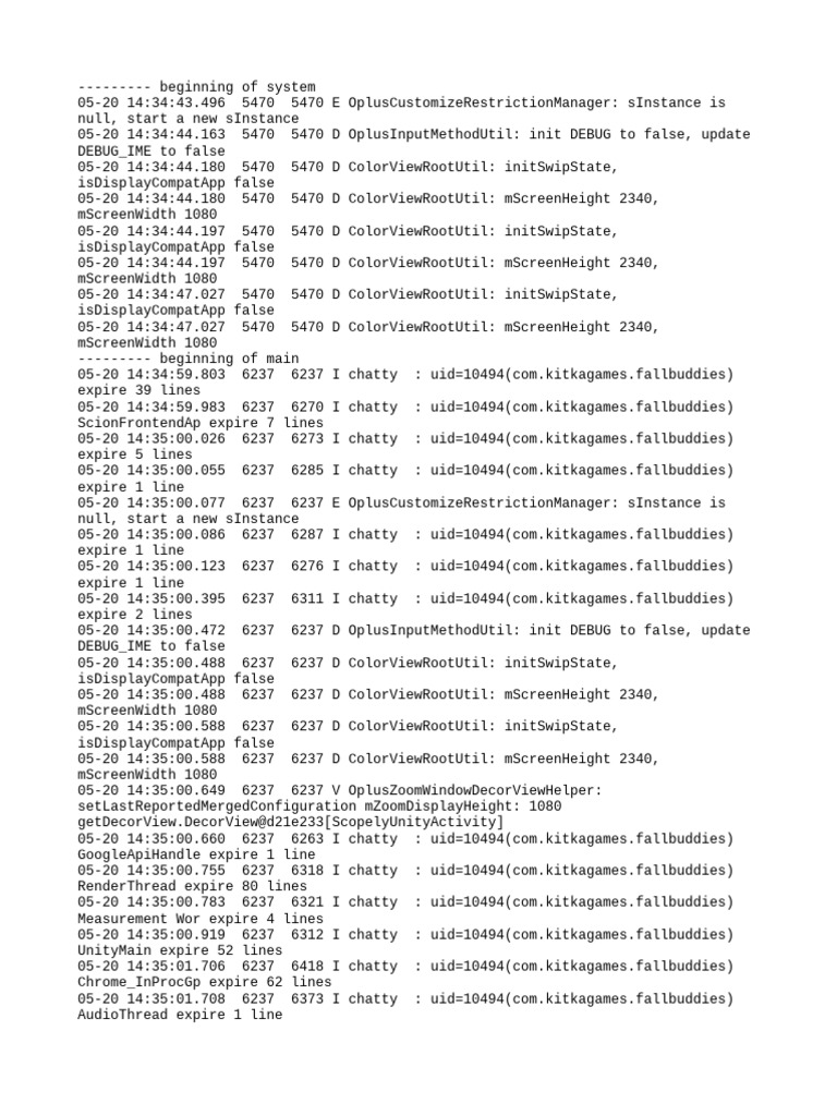 Mod Menu Log - Com - Kitkagames.fallbuddies | PDF | Computing Platforms | Computer Architecture