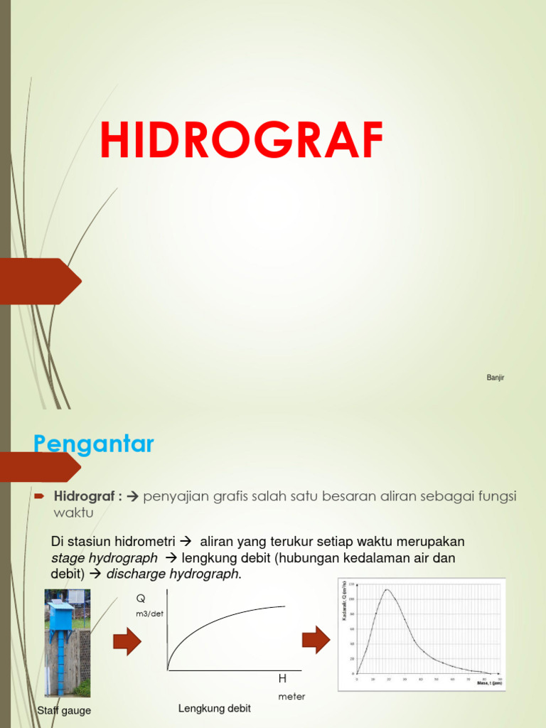 Kuliah 2 Banjir (ANALISA HIDROGRAF) | PDF | Sains & Matematika