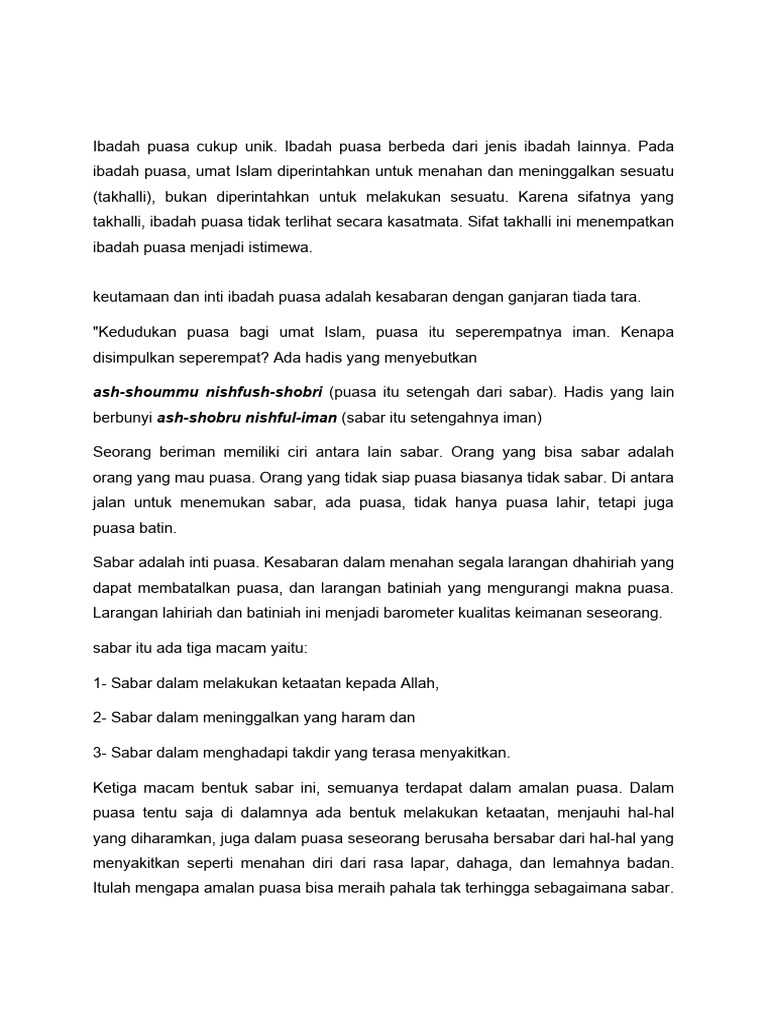 Dokumen Ceramah 1 | PDF