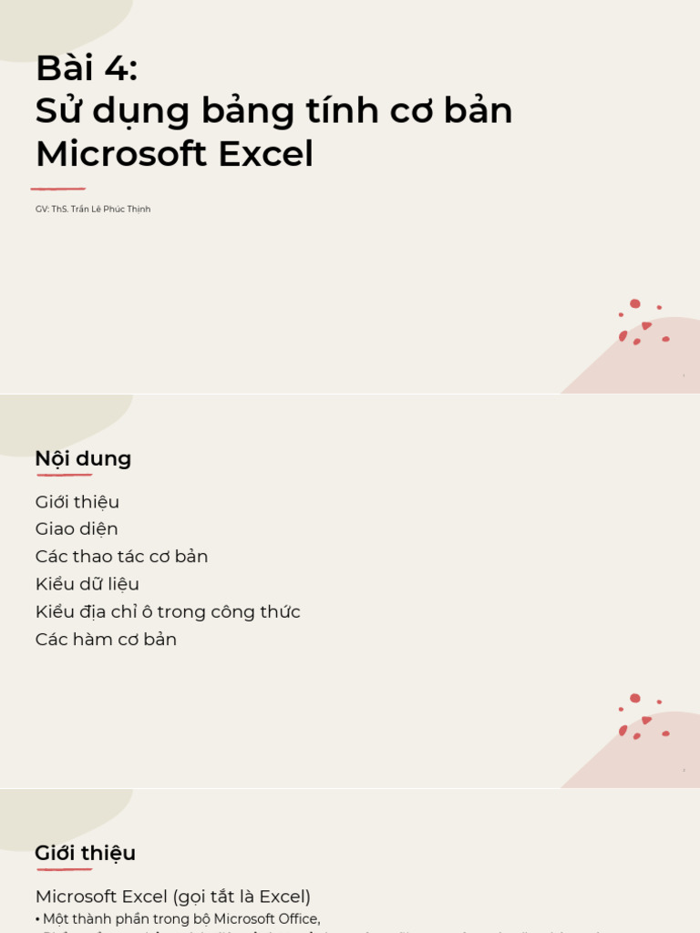 Bai4 SuDungBangTinhCoBan Thinh | PDF