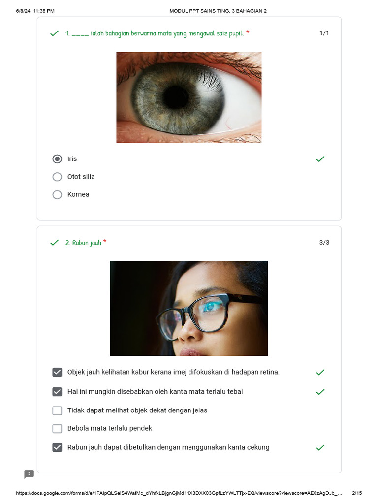 Modul PPT Sains Ting, 3 Bahagian 2 | PDF