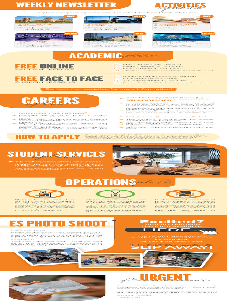 Student Newsletter 040324 | PDF